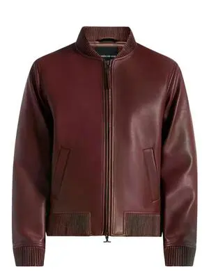 Manière De Voir Arman Bomber Jacket - Red