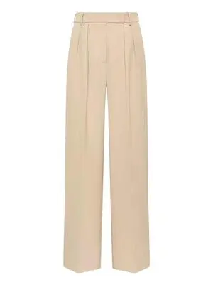 Malìparmi Pleated Straight-leg Trousers - Neutrals