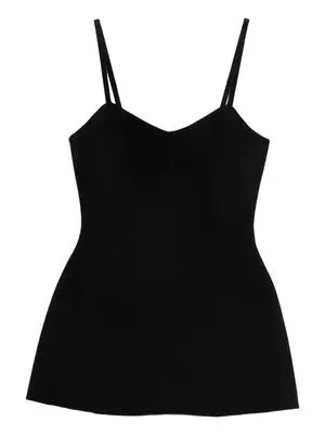 RÓHE Double-face Bustier Top - Black