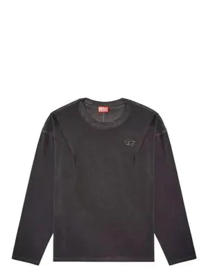 DIESEL® Logo-plaque T-shirt - Black