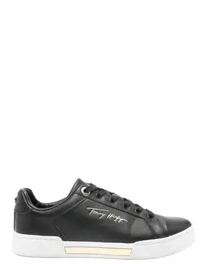 Tommy Hilfiger Elevated Court Sneakers - Black