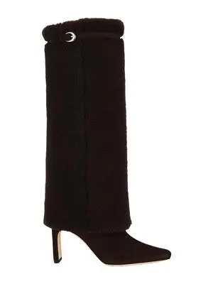 STAUD Wally Foldover High Heel Boots