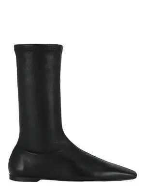 TOTEME Nappa Leather Sock Boots - Black
