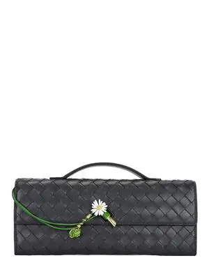 Bottega Veneta Andiamo Clutch Ardois  Daisy Flower  & Muse Brass
