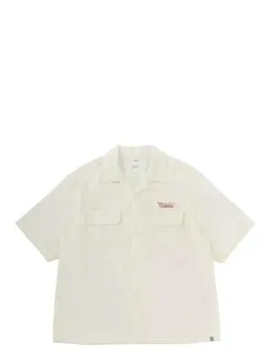 Visvim Logo-embroidered Shirt - White