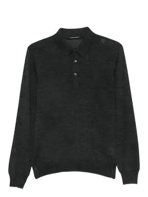 Tagliatore Palmer Polo Shirt - Black