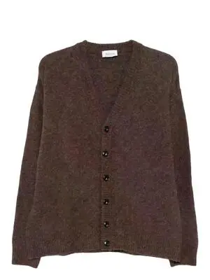 AMISH V-Neck Buttoned Cardigan