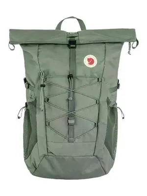 Fjallraven Roll-top Drawstring Backpack - Green