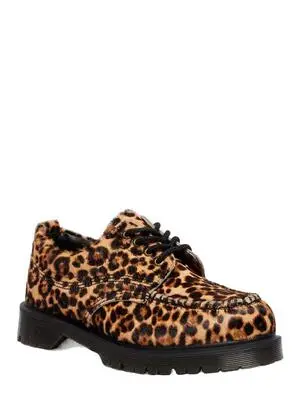 Dr. Martens Lowell Print Derby Shoes - Leopard