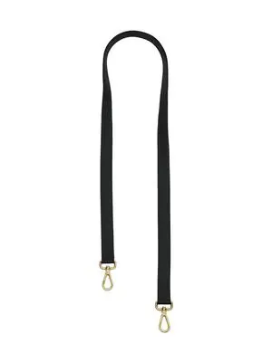 ATP ATELIER Leather Shoulder Strap - Black