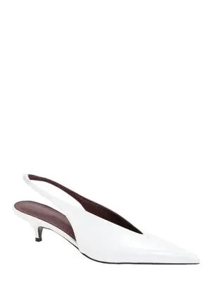 PROENZA SCHOULER Slash Pointed Toe Slingback Pump