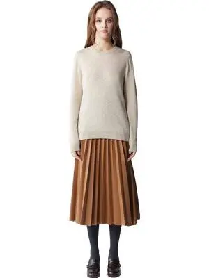 GOBI MONGOLIAN CASHMERE Cashmere Crewneck Sweater - Birch