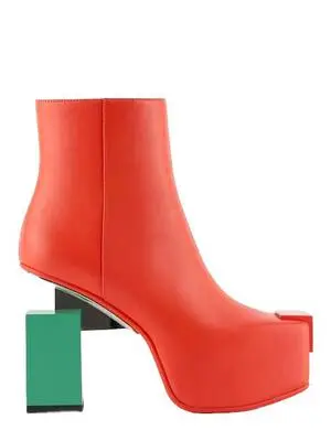 United Nude Cubist Leather Bootie - Flame Mix