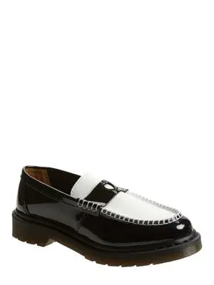 Dr. Martens Penton Heart Penny Loafer - Black/white