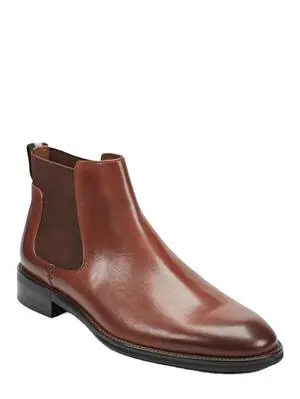 KENNETH COLE Tully Chelsea Boot - Cognac/mocha/silver
