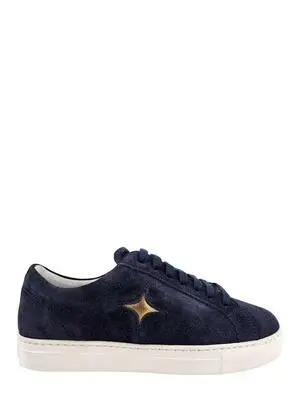 MADISON MAISON Sirius Star Suede Sneakers - Blue