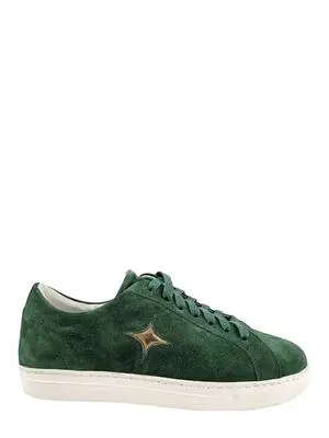 MADISON MAISON Sirius Star Suede Sneakers - Green