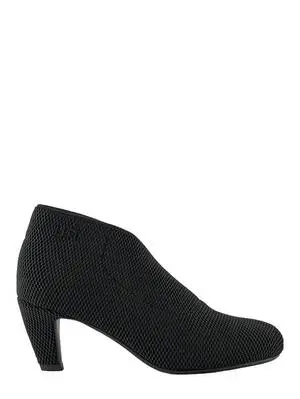 United Nude Fold Mid Ankle Booties - Black Ii