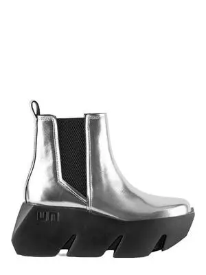 United Nude Bull Chelsea Boot - Silver