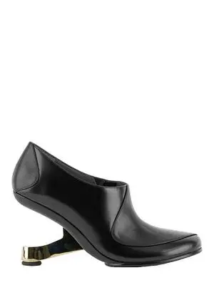 United Nude Eamz Dana Pumps - Black + Gold