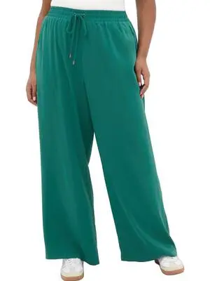 CITY CHIC Leia Wide Leg Pull-On Pants