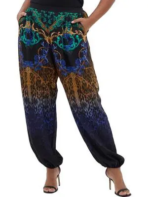 City Chic Savannah Printed Pants - Decadence