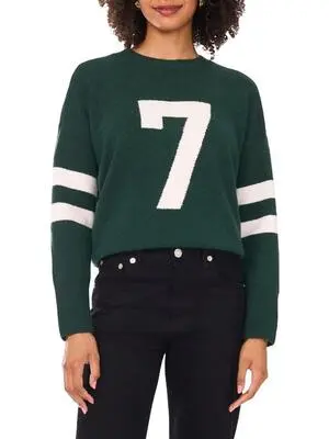 Vince Camuto Number 7 Pullover Sweater - Windsor Moss