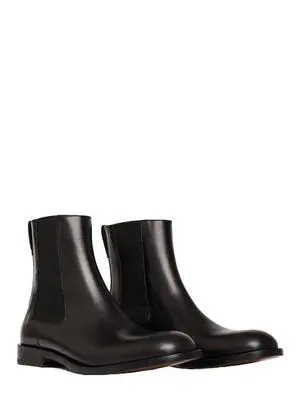 SCAROSSO Elliot Chelsea Boots - Black - Calf