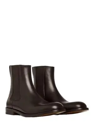 SCAROSSO Elliot Chelsea Boots - Dark Brown - Calf
