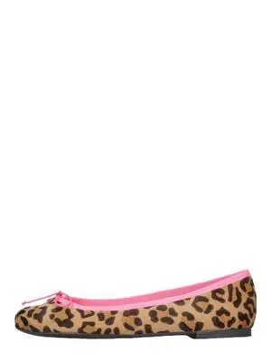 Pretty Ballerinas Leopard Printed Ballet Flats Leopard