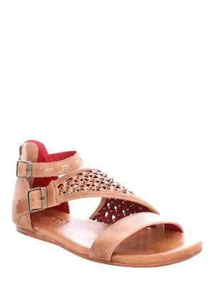 Bed Stu Bellatrix Ii Flat Sandal - Tan Rustic