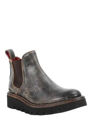 Bed Stu Novel Ii Chelsea Boot - Black Lux Tan Rustic
