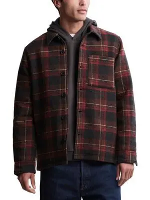 Barefoot Dreams Plaid Shacket - Russet Plaid