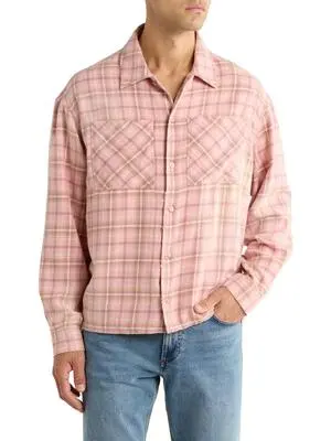 REPRESENT Check Button-up Shirt - Quartz