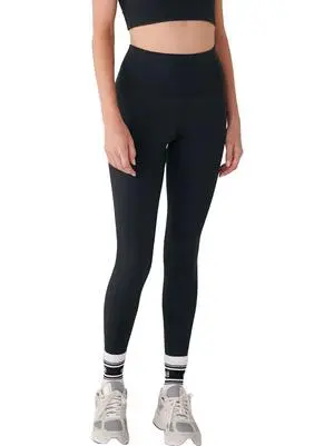 LOLE Step Up Ankle Leggings - Black