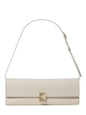 Kate Spade New York Leather Convertible Shoulder Bag - Cashew Milk