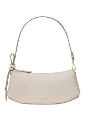 Kate Spade New York Loop Pebble Leather Shoulder Bag - Cashew Milk