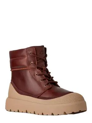 UGG Neumel High Top Hybrid Boots - Cordovan/white Pepper
