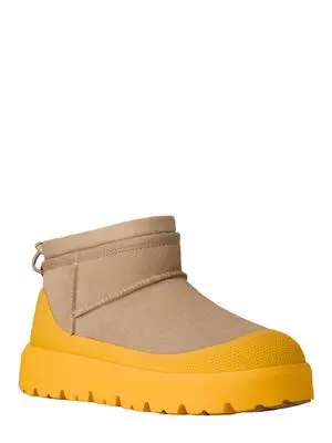 UGG Classic Ultra Mini Weather Hybrid Boot Mustard Seed /summer Wheat