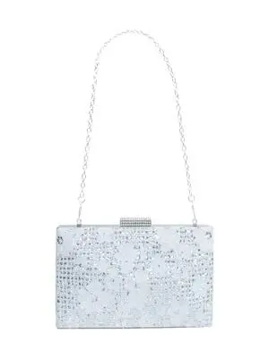 LAUREN LORRAINE Dandy Clutch Silver