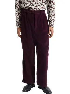 BODE Mcnab Corduroy Pants - Dark Purple