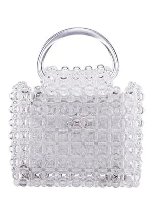 Nina Nylie Top Handle Bag - Clear