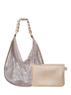 Nina Racquel Shoulder Bag - Gold