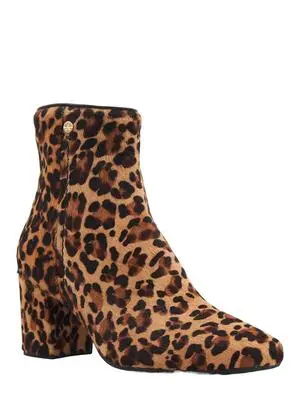 Aquatalia Domani Print Ankle Boots - Leopard