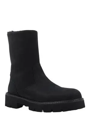 Aquatalia Eloise Boots - Black Nubuck