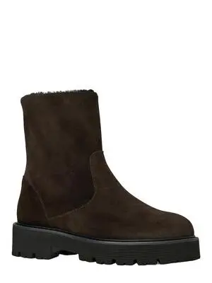 Aquatalia Eloise Boots Espresso Suede