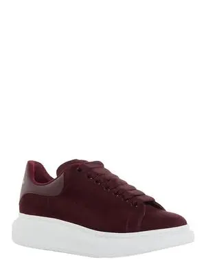 Alexander McQueen Oversized Sneaker - Oxblood