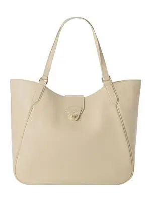 BRAHMIN Aliza Croc Embossed Leather Tote