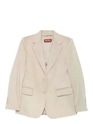Max Mara Single-breasted Blazer - Neutrals