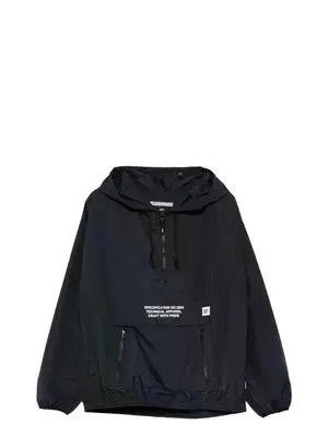 NEIGHBORHOOD Hooded Anorak Jacket - Black